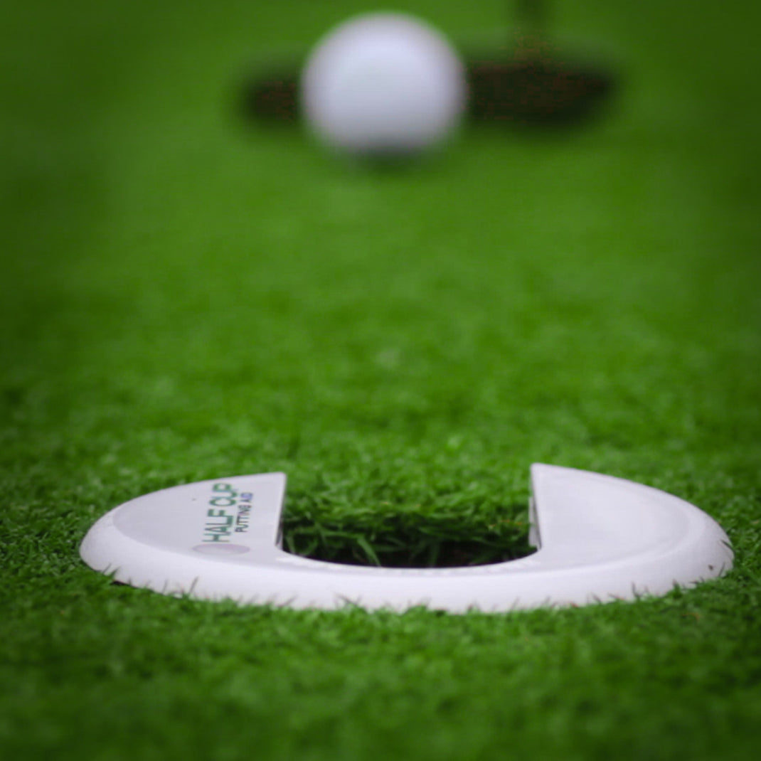 Half Cup Putting Aid