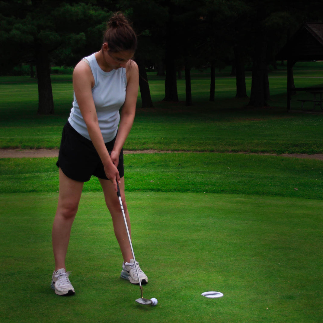 Half Cup Putting Aid
